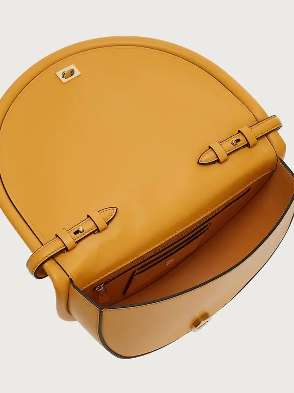 FERRAGAMO Gancini Shoulder Bag - Yellow