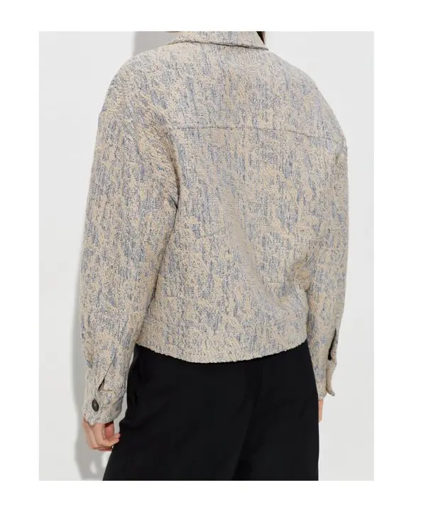 IRO PARIS Long Sleeve Casual Jacket - Gray