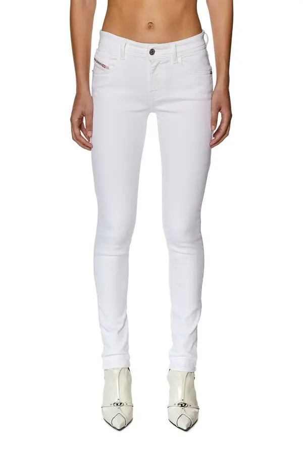 DIESEL® Slandy 09f90 Skinny Jeans - White