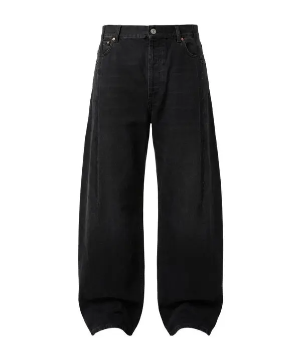 Vetements Wide-leg Jeans With Belt Loops
