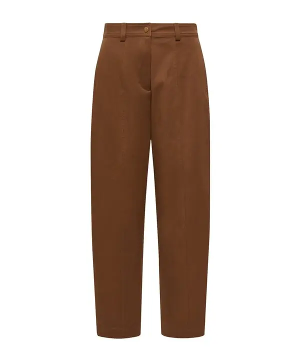 Moncler Straight Leg Gabardine Trousers