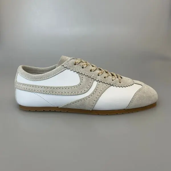 Dries Van Noten Low-top Lace-up Sneakers - White