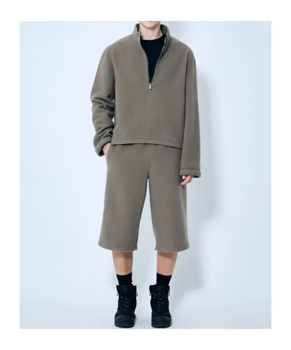 RIER Wool Fleece Capri Pants