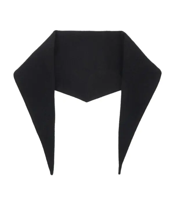 RIER Lasagne-shape Scarves - Black