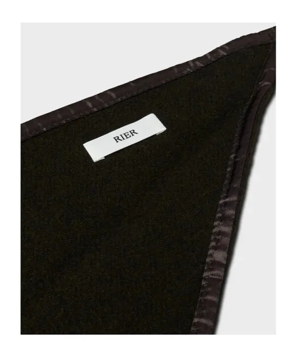 RIER Lasagne-shape Scarves - Black