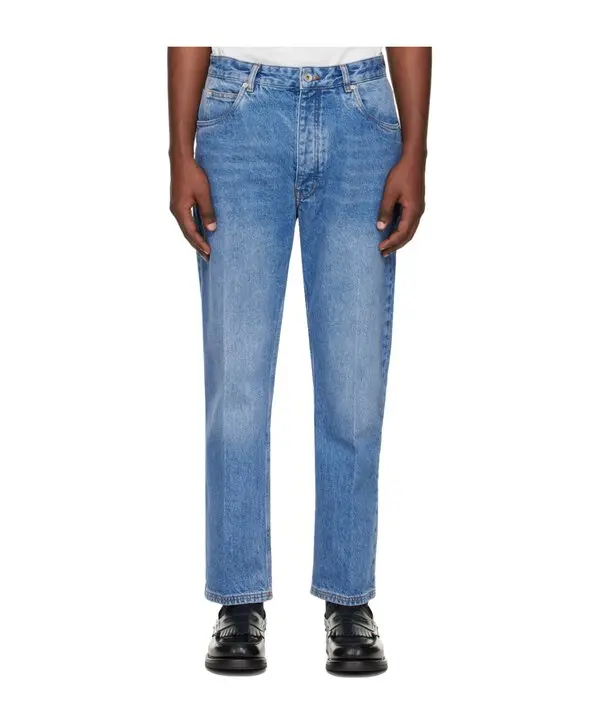 Studio Nicholson Windslow Tapered Leg Jeans - Indigo