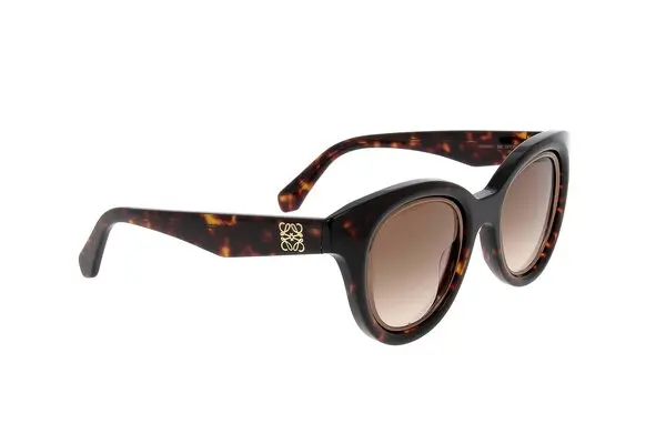 Loewe Oval Frame Sunglasses - Nude