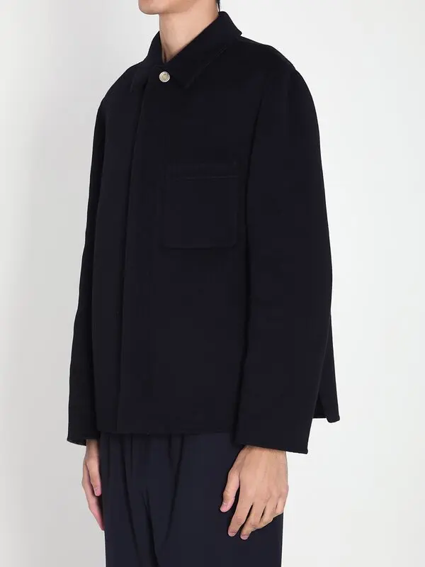 Dior Icons Workwear Jacket With Metal Button Details - Black