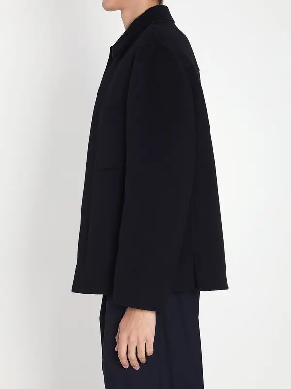 Dior Icons Workwear Jacket With Metal Button Details - Black
