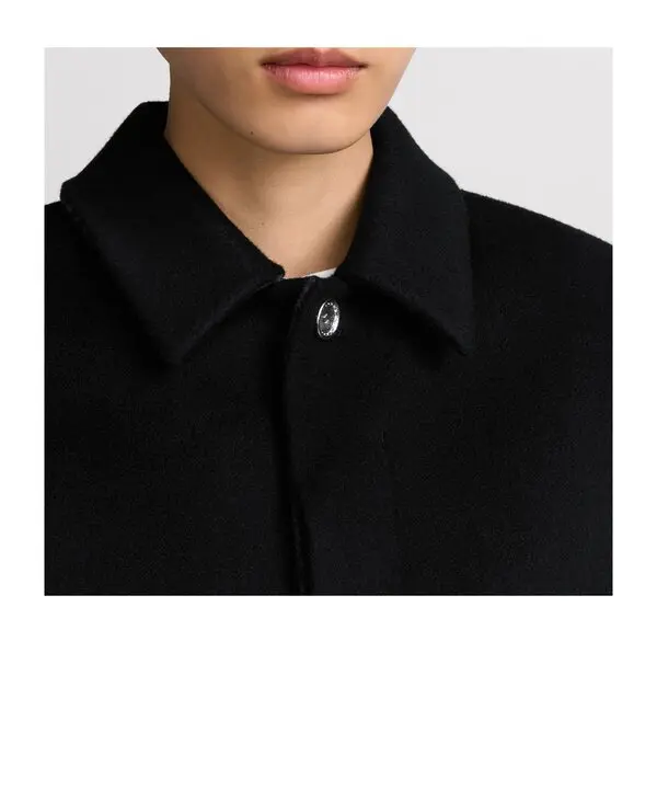 Dior Icons Workwear Jacket With Metal Button Details - Black