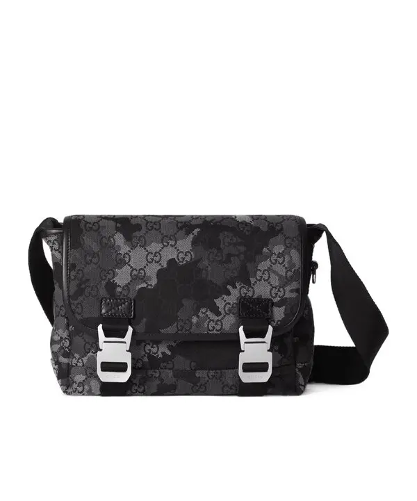 Gucci Gg Small Crossbody Bag - Black/gray