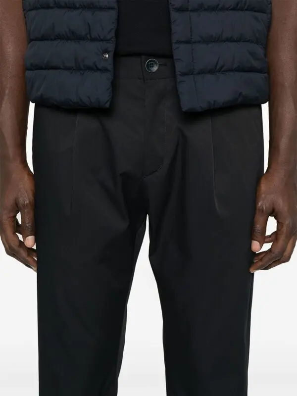 Herno Button Detailed Tapered Trousers