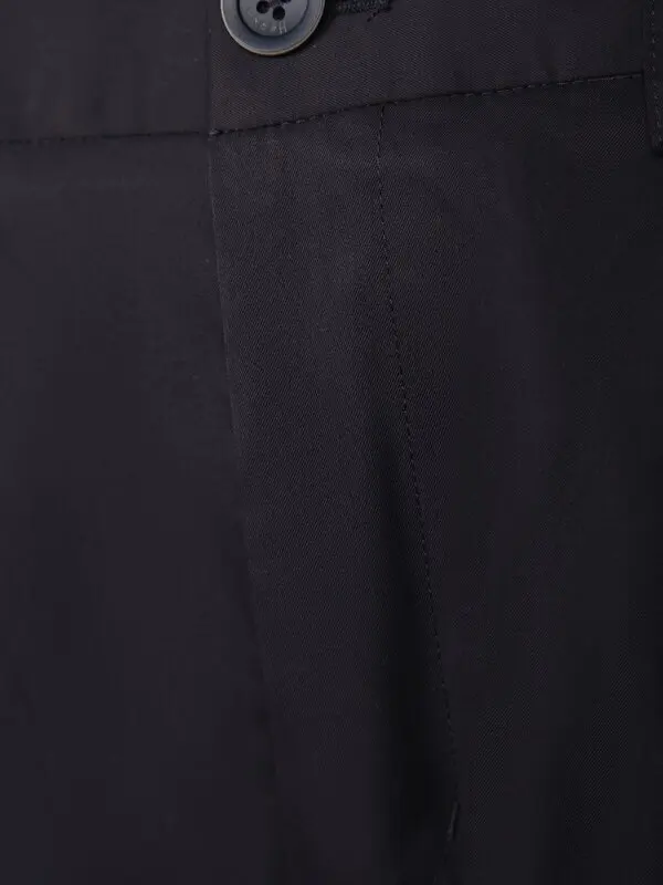 Herno Button Detailed Tapered Trousers