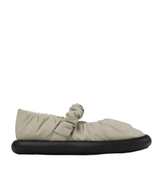 Camper Onda Ruched Ballerina Flats