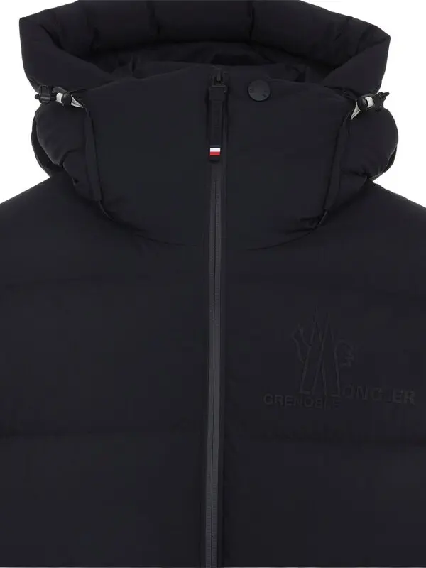 Moncler Isorno Hooded Padded Ski Jacket - Black