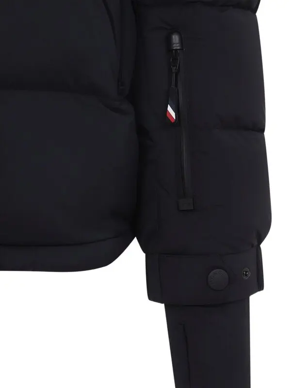 Moncler Isorno Hooded Padded Ski Jacket - Black