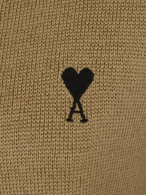 AMI Paris De Coeur Knitted Cardigan