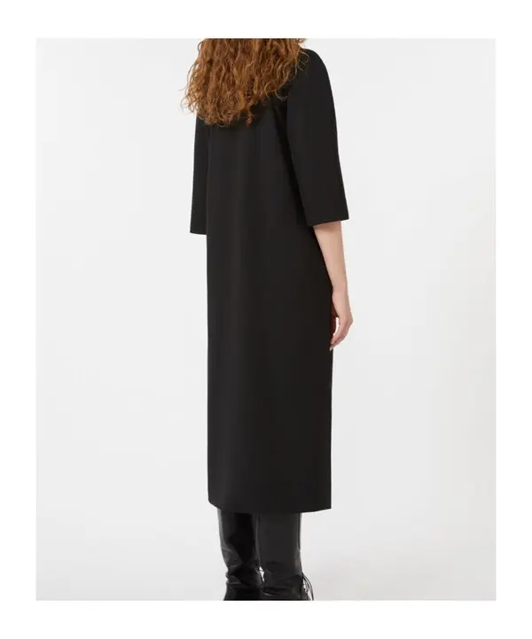 Max Mara V-neck Belted Midi Dress