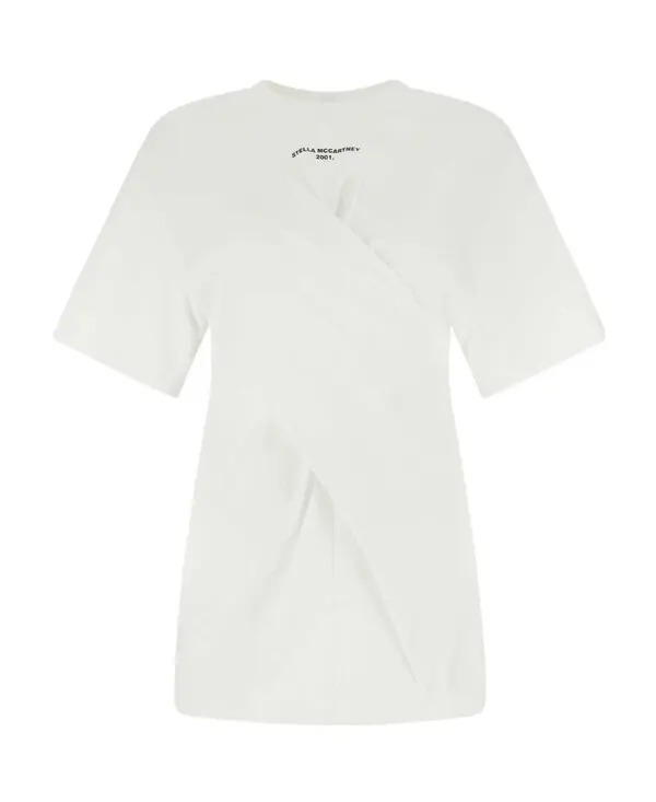 Stella McCartney Twist Logo Crewneck T-shirt