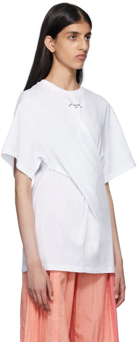 Stella McCartney Twist Logo Crewneck T-shirt
