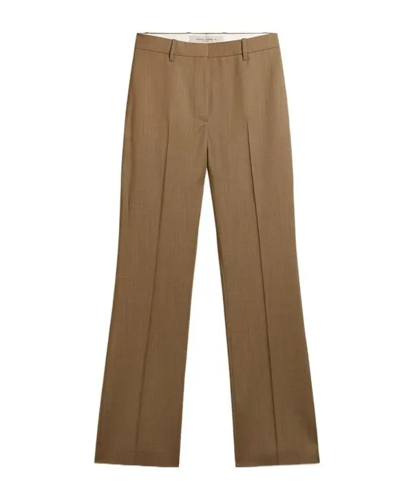 GOLDEN GOOSE Tailored Straight-leg Trousers - Green