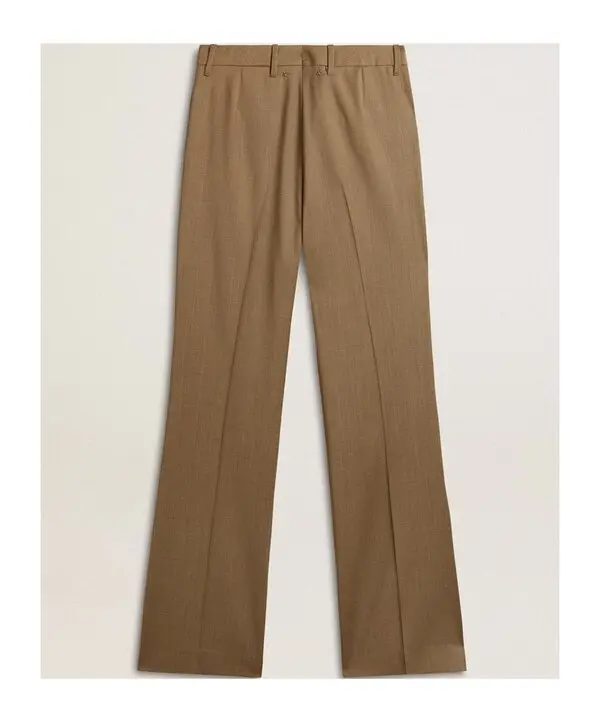 GOLDEN GOOSE Tailored Straight-leg Trousers - Green