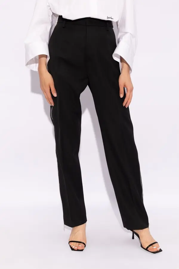 Dsquared2 Side-zip Pleated Trousers