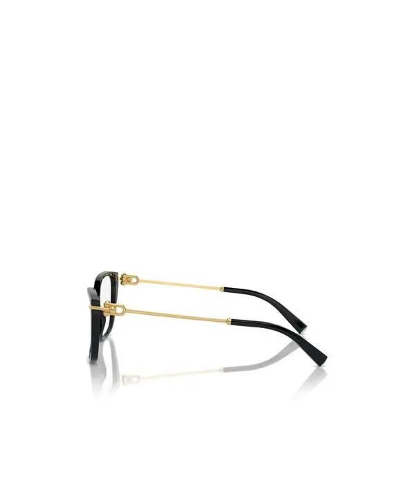 TIFFANY  CO. Tiffany & Co. Rectangle Frame Eyeglasses With Gold Tone Accents