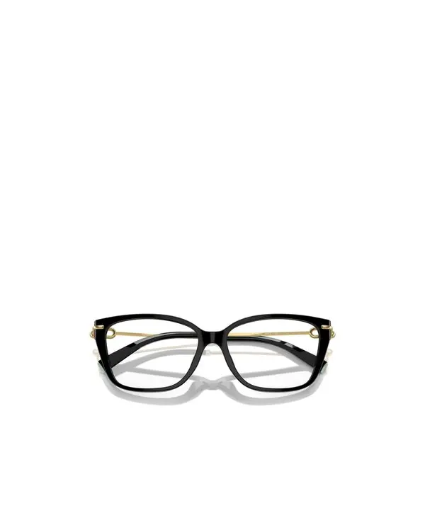 TIFFANY  CO. Tiffany & Co. Rectangle Frame Eyeglasses With Gold Tone Accents