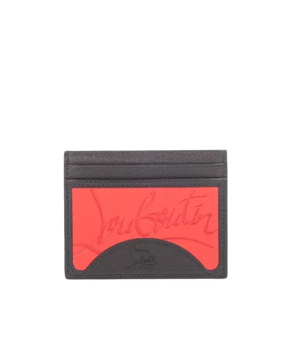 CHRISTIAN LOUBOUTIN M Kios Cardholder - Black