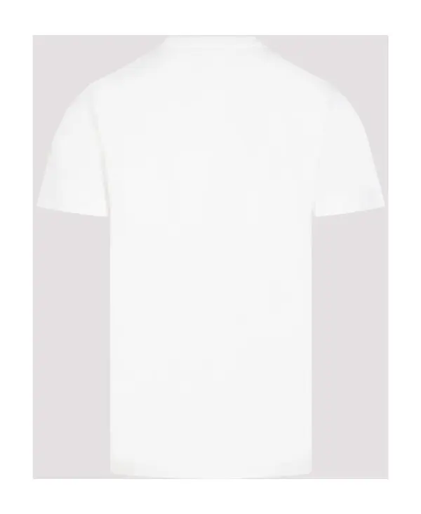 Moncler Logo Detailed Crew Neck T-shirt - White