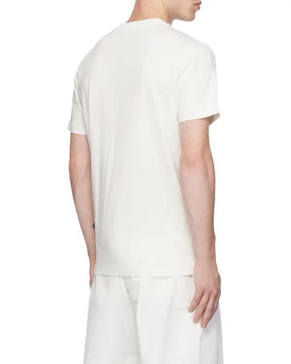 Moncler Logo Detailed Crew Neck T-shirt - White