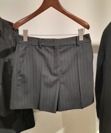 Max Mara Siberia Sequined Striped Shorts