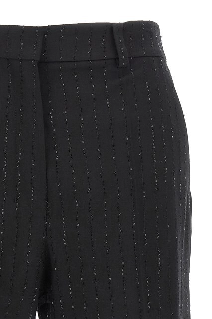 Max Mara Siberia Embellished Striped Shorts - No