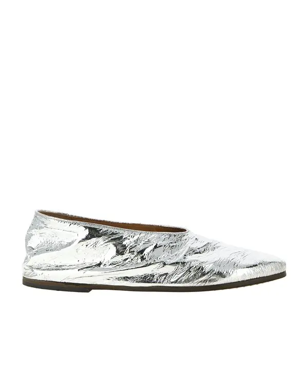 Marsèll Coltellaccio Ballet Flats - Silver