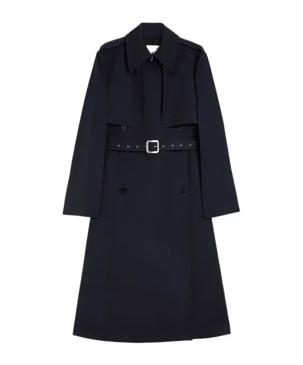 JIL SANDER Belted Trench Coat