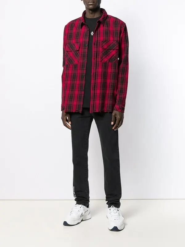 MARCELO BURLON COUNTY OF MILAN Check Print Shirt