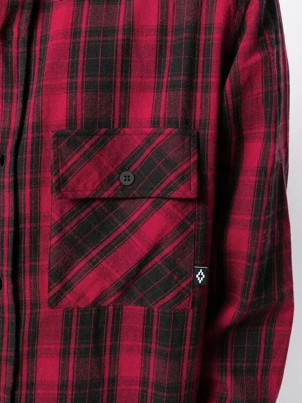 MARCELO BURLON COUNTY OF MILAN Check Print Shirt