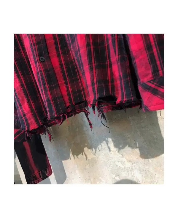 MARCELO BURLON COUNTY OF MILAN Check Print Shirt