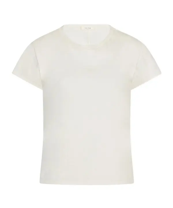 THE ROW Tori T-shirt In Cotton 520 - White
