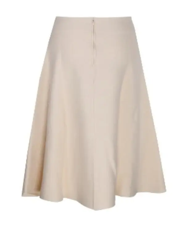 JIL SANDER Fluted High-waisted Midi Skirt
