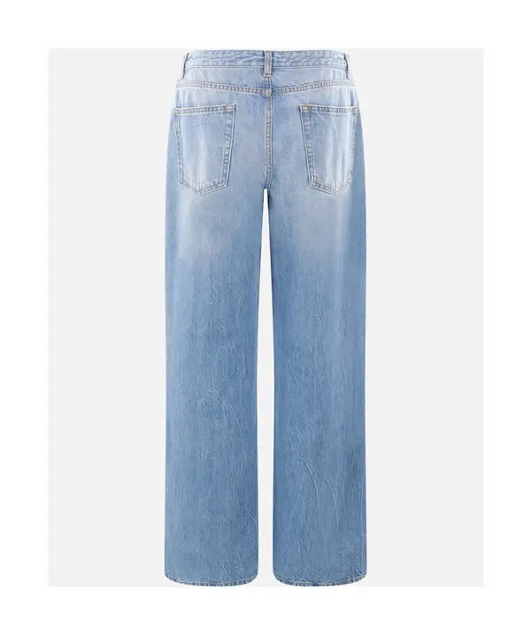 THE ROW Wide Leg Jeans