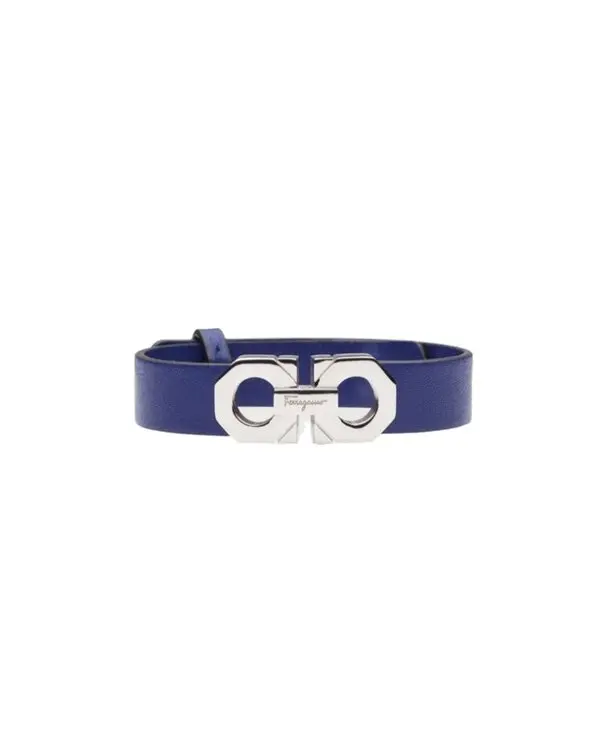 FERRAGAMO Gancini Bracelet - Blue