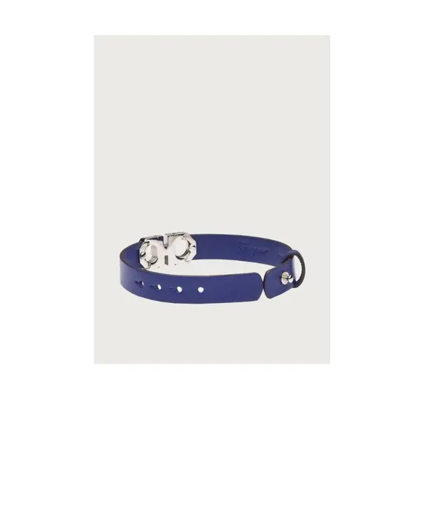 FERRAGAMO Gancini Bracelet - Blue