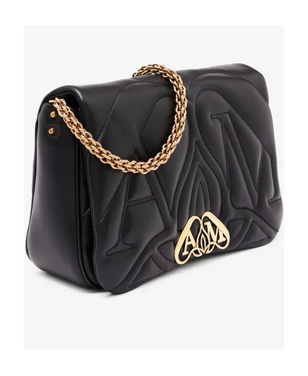 Alexander McQueen Seal Chain-linked Shoulder Bag
