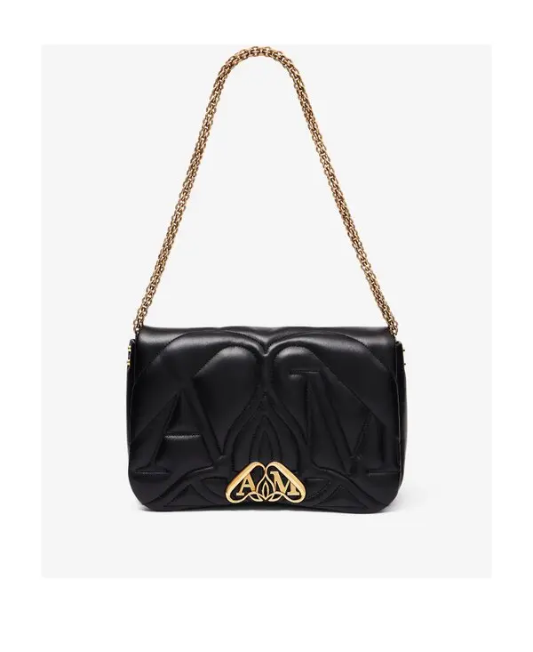 Alexander McQueen Seal Chain-linked Shoulder Bag