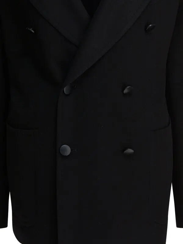 Tagliatore Double-breasted Jacket - Black