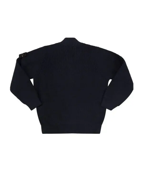 Stone Island Zip-up Compass Badge Sweater