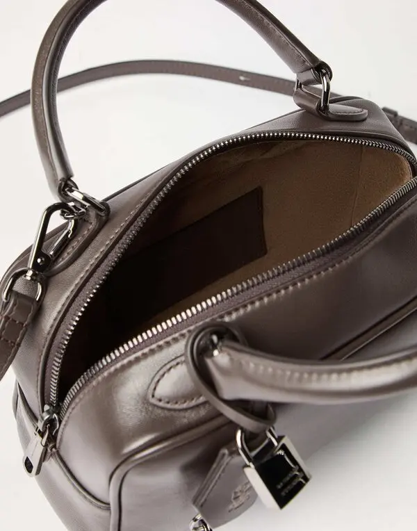 Brunello Cucinelli Explorer Small Boston Bag - Black