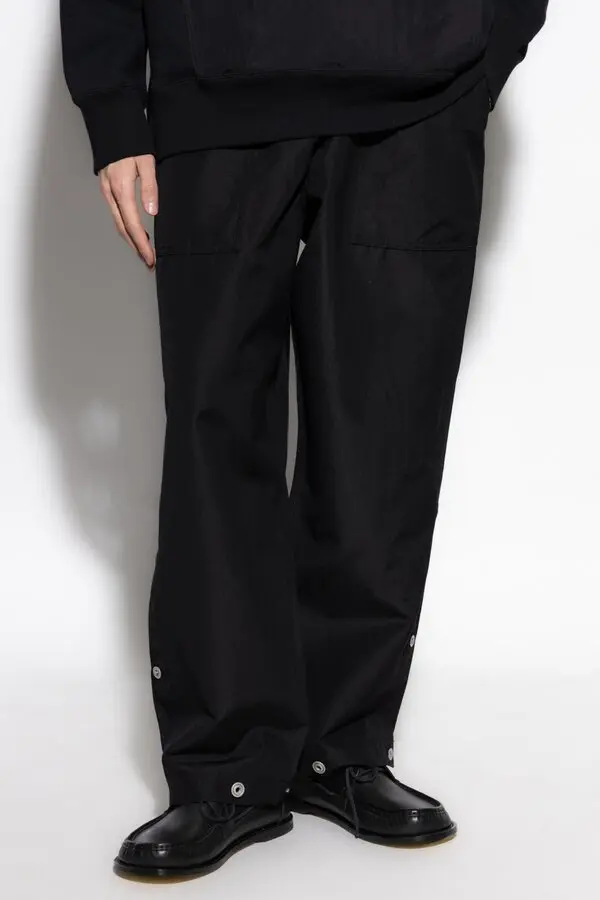 Comme Des Garçons Decorative Button Trousers